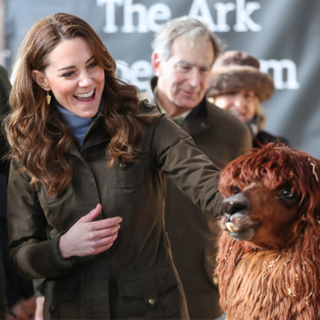 Kate Middleton Makes New Animal Friends During Surprise Farm Visit Kate Middleton Makes New Animal Friends During Surprise Farm Visit